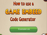 Game Embed Code Generator Iframe Maker