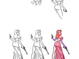 How To Draw Jessica Rabbit Step By Step