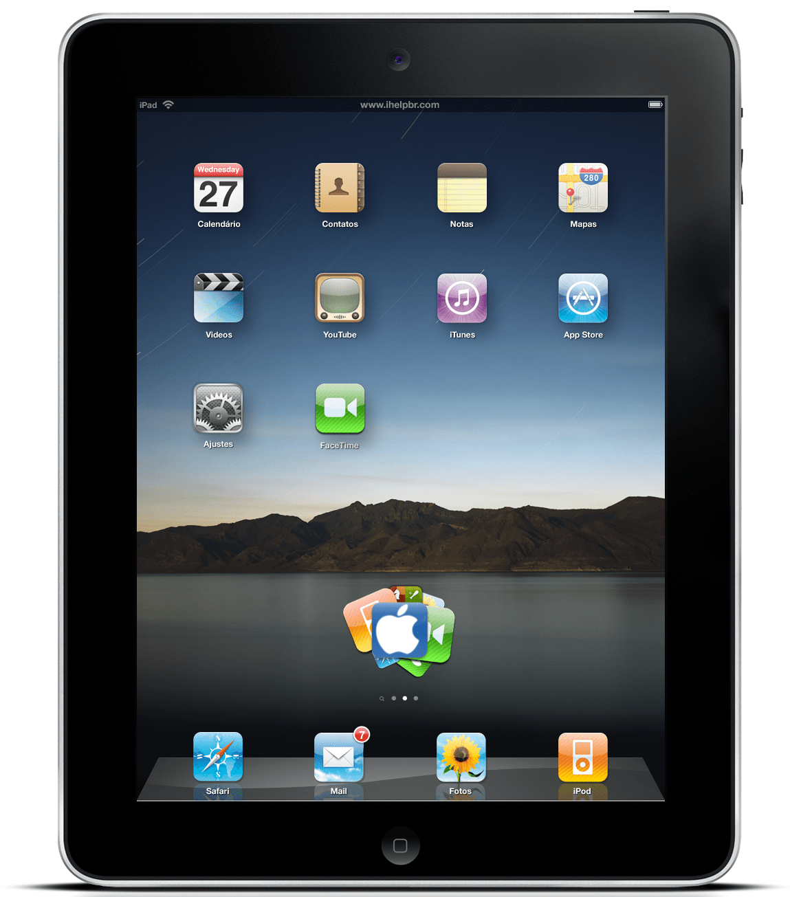 Confira mais alguns Mockups do iPad 2G | iHelp BR