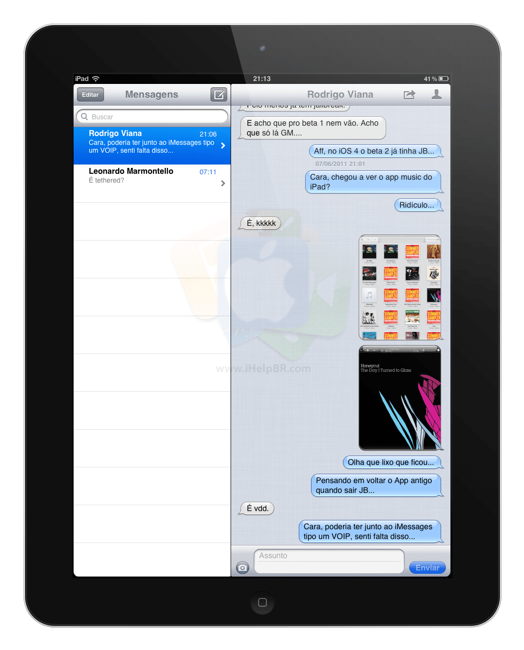 Primeiras impressões do iOS 5 | iHelp BR