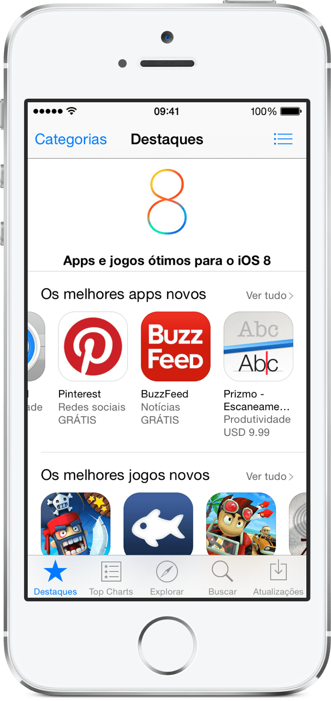 Apple destaca em sua loja aplicativos com novos recursos para o iOS 8 ...