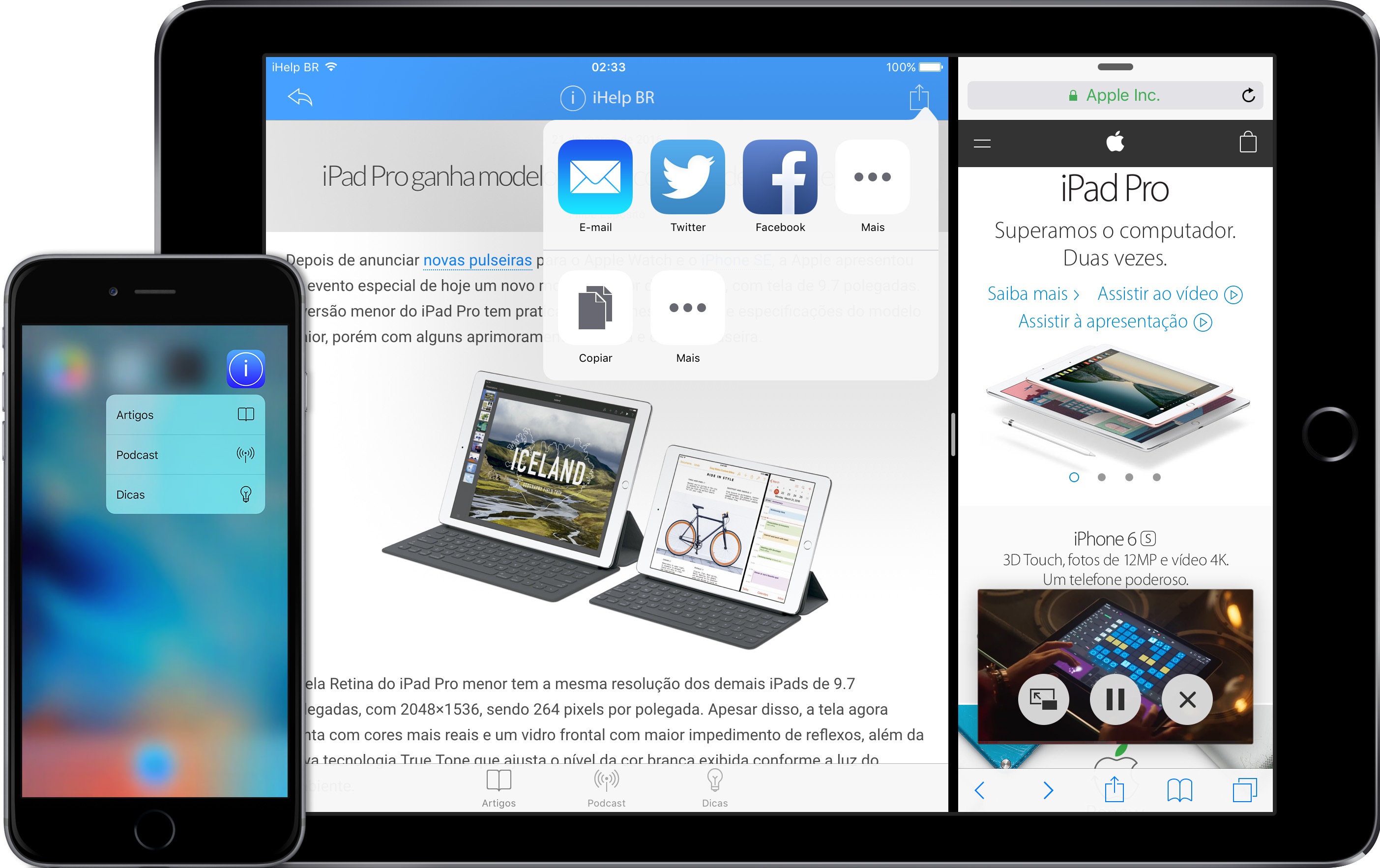 Nova versão do iHelp BR para iOS traz 3D Touch, melhorias para iPad e mais | iHelp BR