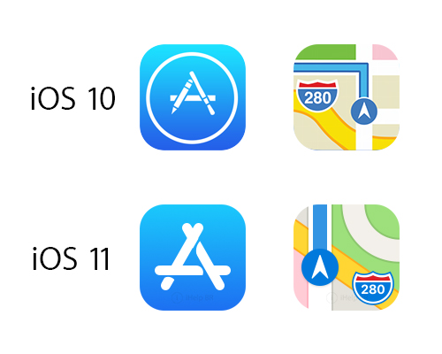 Apple muda novamente alguns ícones de aplicativos do sistema no iOS 11 ...