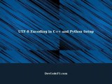 Encoding Utf 8 Python