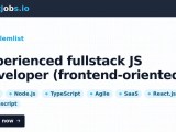 Experienced Fullstack Js Developer Frontend Oriented React Nodejs