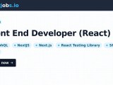 Remote Front End Developer React At Moovx