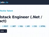 Remote Fullstack Engineer Net React At Techie Talent