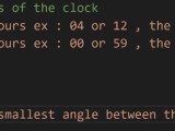 Python Program To Find Angle Between The Two Hands Of A Clock