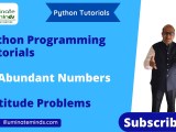 Python Programs Illuminate Minds