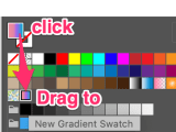 How To Use Gradient Tool Save Gradient In Illustrator