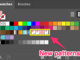 How To Make A Pattern Swatch In Adobe Illustrator