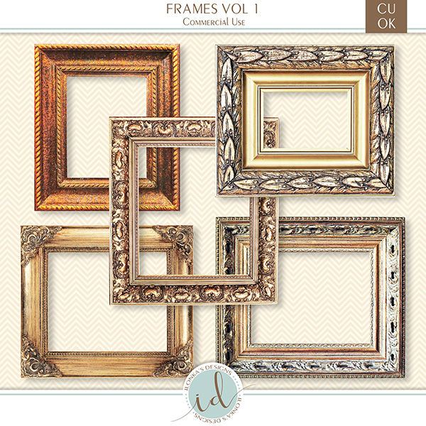Commercial Use Frames Vol 1 – 3 – Ilonka's Designs