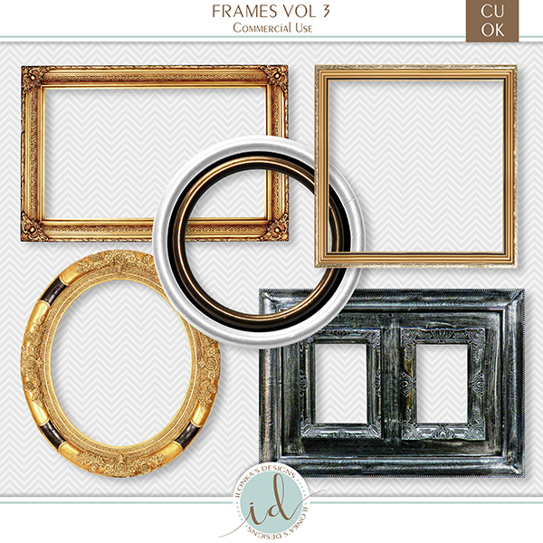 Commercial Use Frames Vol 1 – 3 – Ilonka's Designs