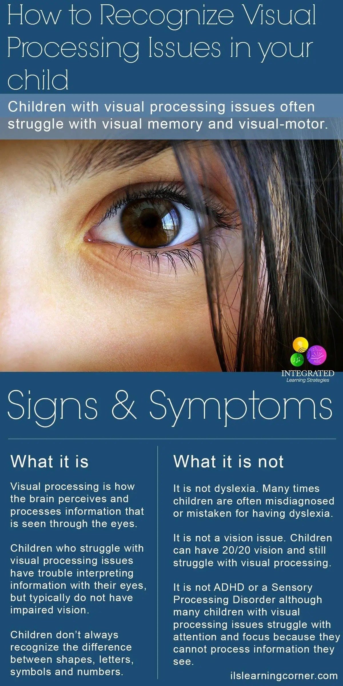 Visual Processing: How to Recognize a Visual Processing Disorder in ...