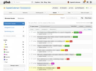 Creating Labels For Github Issue System Captain Codeman