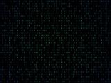 Premium Vector Binary Matrix Code Background