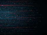 Premium Vector Binary Software Code Background Digital Data