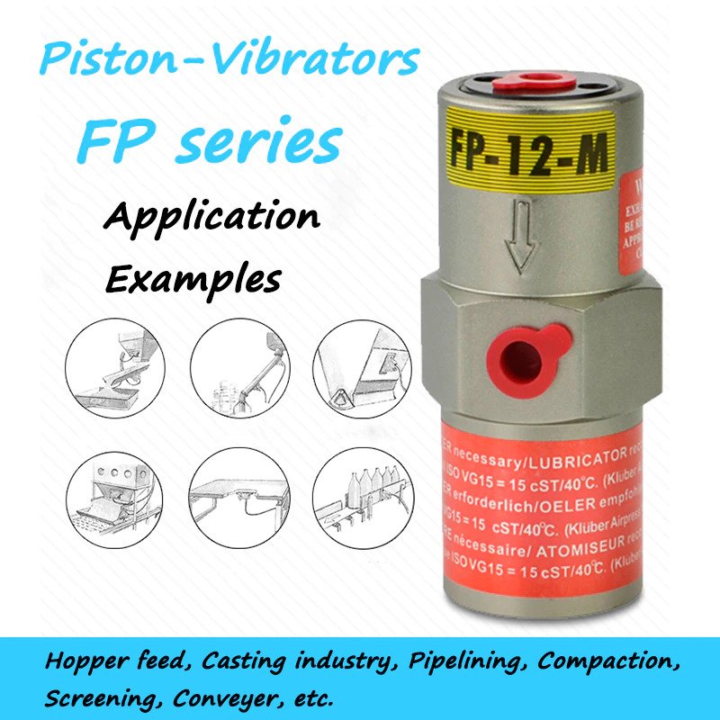 Piston Air Vibrator Fp Series Pneutecthai