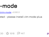 Vim Mode