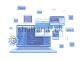 Backend Development Coding Software Engineering Programming Stock