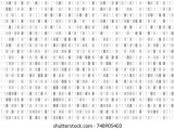 Binary Code Pattern Seamless Digital Technology Stock Vector Royalty