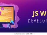 Vektor Stok Programmers Using Javascript Programming Language On Tanpa