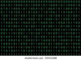 Seamless Pattern Binary Code Stock Vector Royalty Free 554152288
