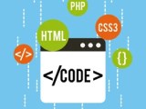 Web Development Code Html Css Php Stock Vector Royalty Free 724977607