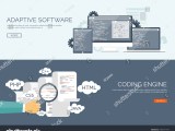 Programming Coding Backgroundflat Designprogram Source Codesoftware