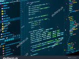 Software Development Software Source Code Programming Stock Photo
