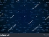 Binary Code Programming Background Hacker Coding Stock Vector Royalty