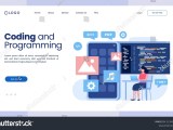 Coding Programming Languages Css Html Ui Stock Vector Royalty Free