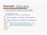 Clock Example Java At Garrett Kirk Blog