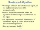 Ppt Probabilistic Analysis And Randomized Algorithm Powerpoint