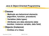 Ppt Java Object Oriented Programming Powerpoint Presentation Id