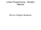 Ppt Linear Programming Simplex Method Powerpoint Presentation Free