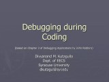 Ppt Debugging During Coding Powerpoint Presentation Free Download