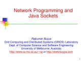 Ppt Network Programming And Java Sockets Powerpoint Presentation