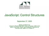 Ppt Javascript Control Structures Powerpoint Presentation Free