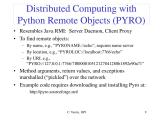 Ppt Distributed Computing With Python Powerpoint Presentation Free