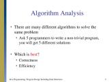 Ppt Algorithm Analysis Powerpoint Presentation Free Download Id