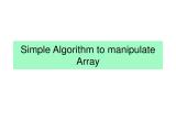 Ppt Array Processing Powerpoint Presentation Free Download Id 1411752
