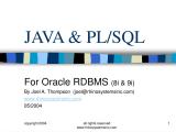 Ppt Java Pl Sql Powerpoint Presentation Free Download Id 146618