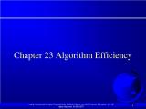 Ppt Chapter 23 Algorithm Efficiency Powerpoint Presentation Free