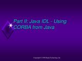 Ppt Corba And Java Powerpoint Presentation Free Download Id 217890