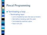 Ppt Pascal Programming Powerpoint Presentation Free Download Id 242546