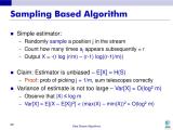 Ppt Data Stream Algorithms Intro Sampling Entropy Powerpoint
