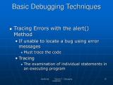 Ppt Tutorial 7 Debugging Javascript Section A Basic Debugging