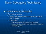 Ppt Tutorial 7 Debugging Javascript Section A Basic Debugging