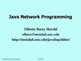 Ppt Java Network Programming Powerpoint Presentation Free Download